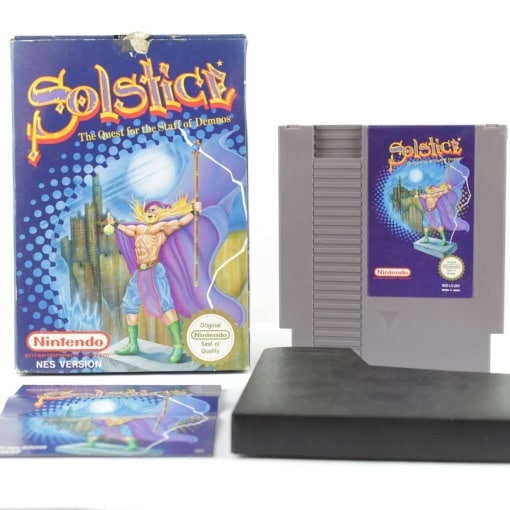 Solstice: The Quest for the Staff of Demnos (Nintendo NES, Boxed, PAL-A ...