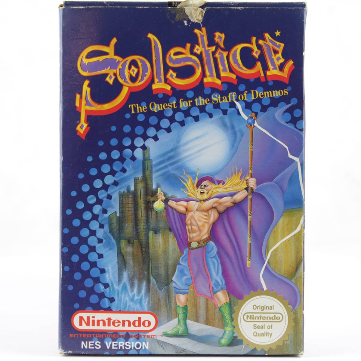 Solstice: The Quest for the Staff of Demnos (Nintendo NES, Boxed, PAL-A ...