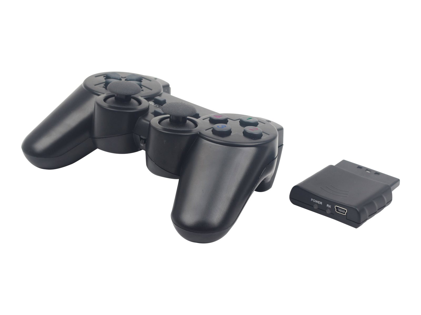 GEMBIRD Gamepad Sony - Sort (PS2/PS3) - WTS Retro - Køb her