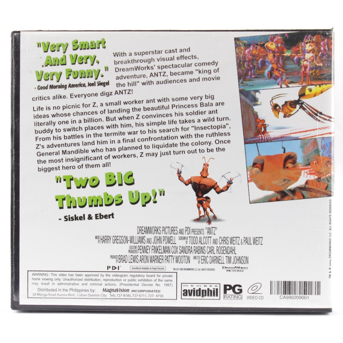 Antz (Video CD) - WTS Retro - Køb filmen her