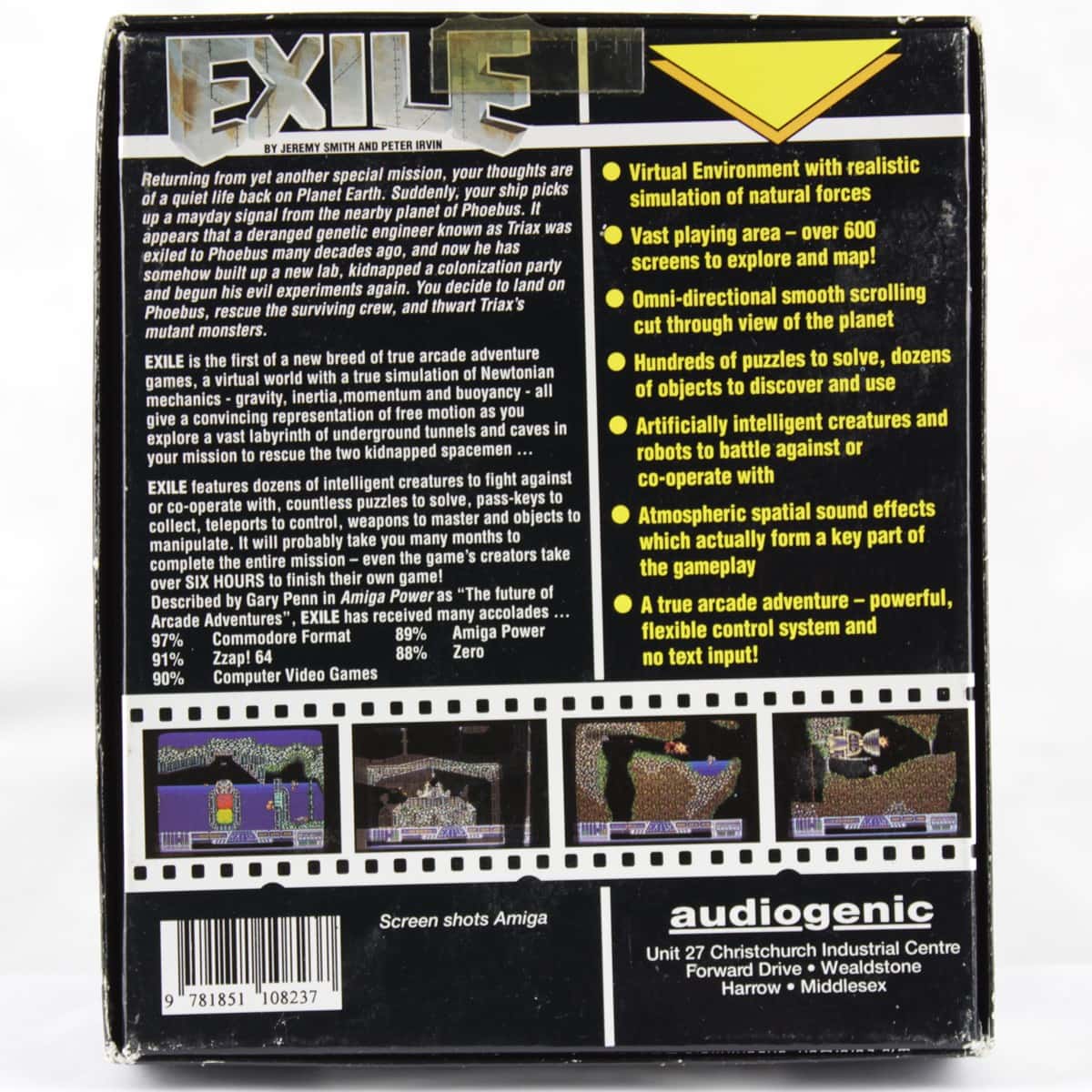Exile (Amiga) - WTS Retro - Køb spillet her