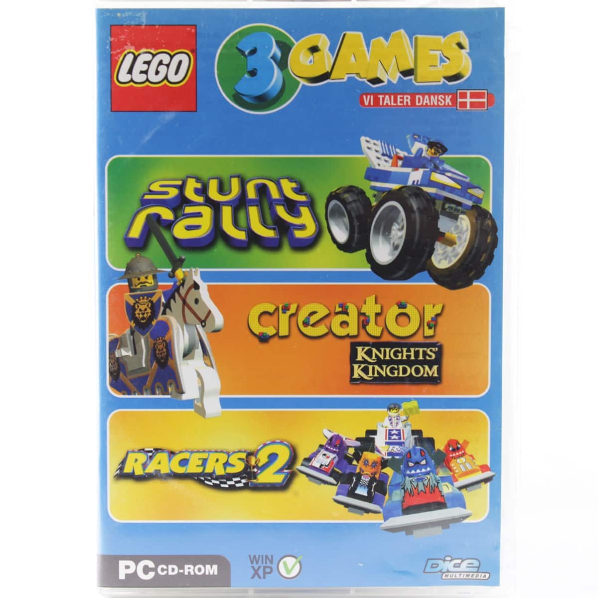 LEGO: 3 Games (Stunt Rally, Creator: Knights' Kingdom, Racers 2) (PC)