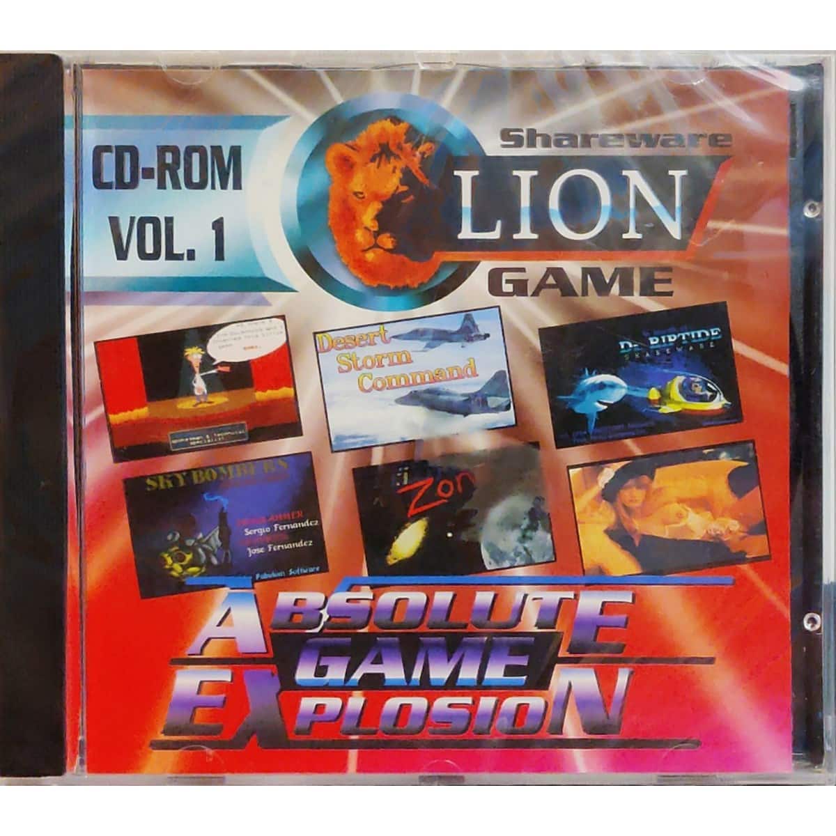 Shareware Lion Game Vol. 1 (PC Jewelcase) - WTS Retro - Køb