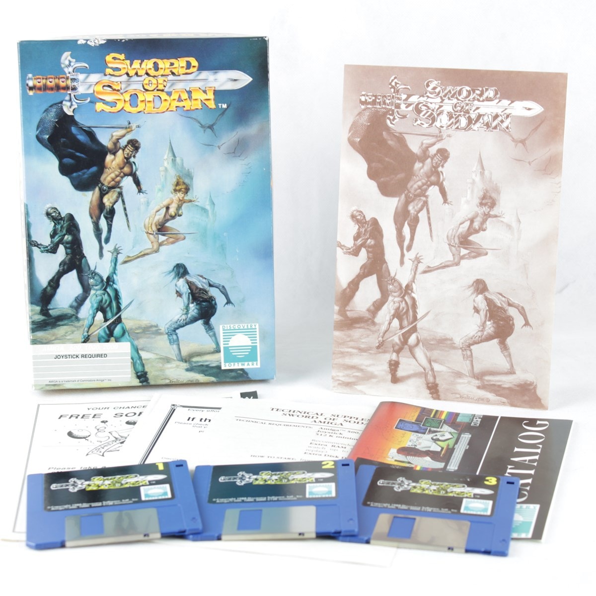 Sword of Sodan (Amiga) - WTS Retro - Køb spillet her