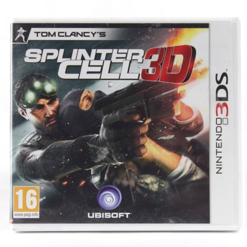 Tom Clancy's Splinter Cell 3D (Nintendo 3DS) - WTS Retro - Køb her