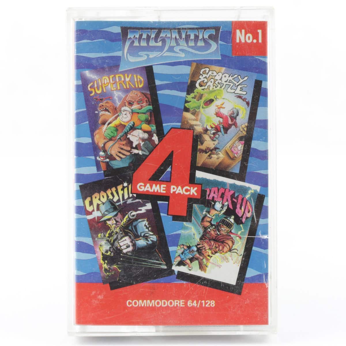 4 Game Pack: No.1 (C64, Cassette) - WTS Retro - Køb her