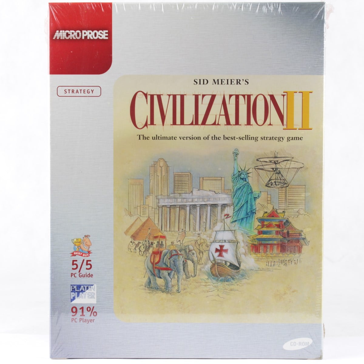 Sid Meier’s Civilization II (PC Big Box) - Ny - WTS Retro - Køb her