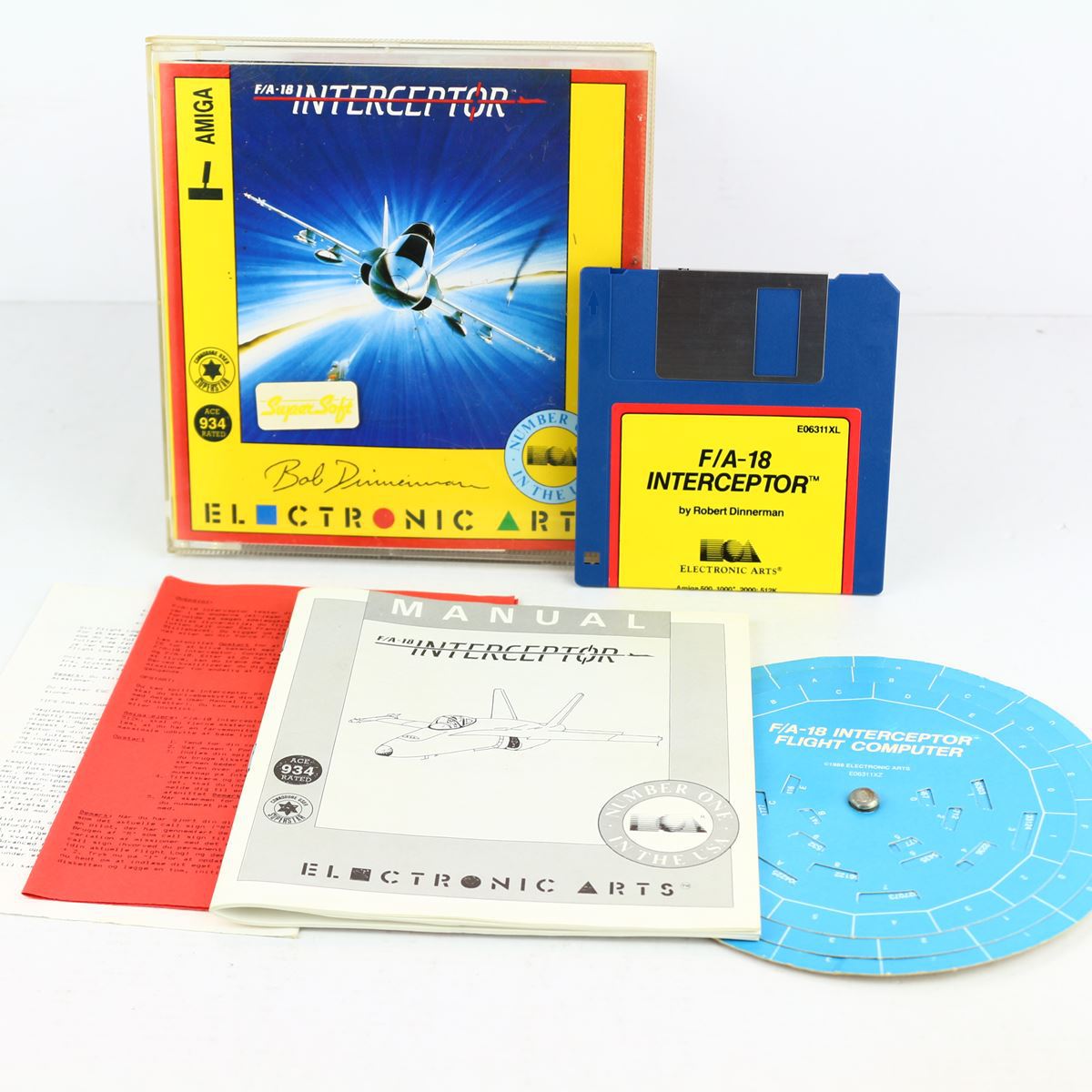 F/A-18 Interceptor (Amiga) - WTS Retro - Køb spillet her