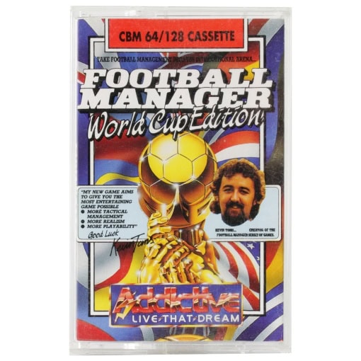 Football Manager: World Cup Edition 1990 (C64, Cassette) - WTS Retro