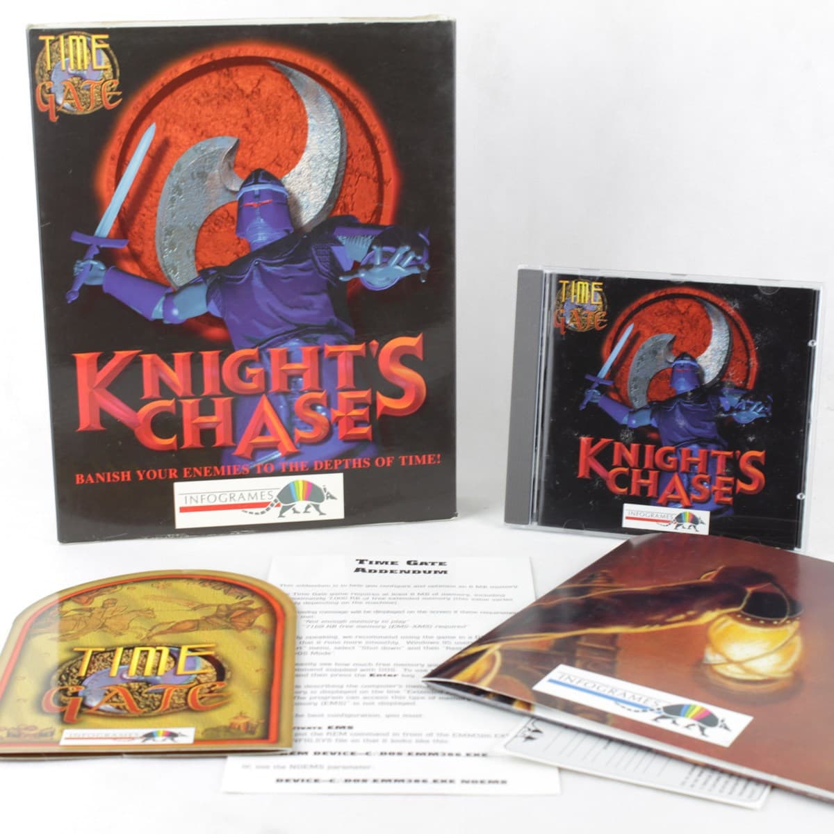 Time Gate: Knight's Chase (PC Big Box) - WTS Retro - Køb spillet her
