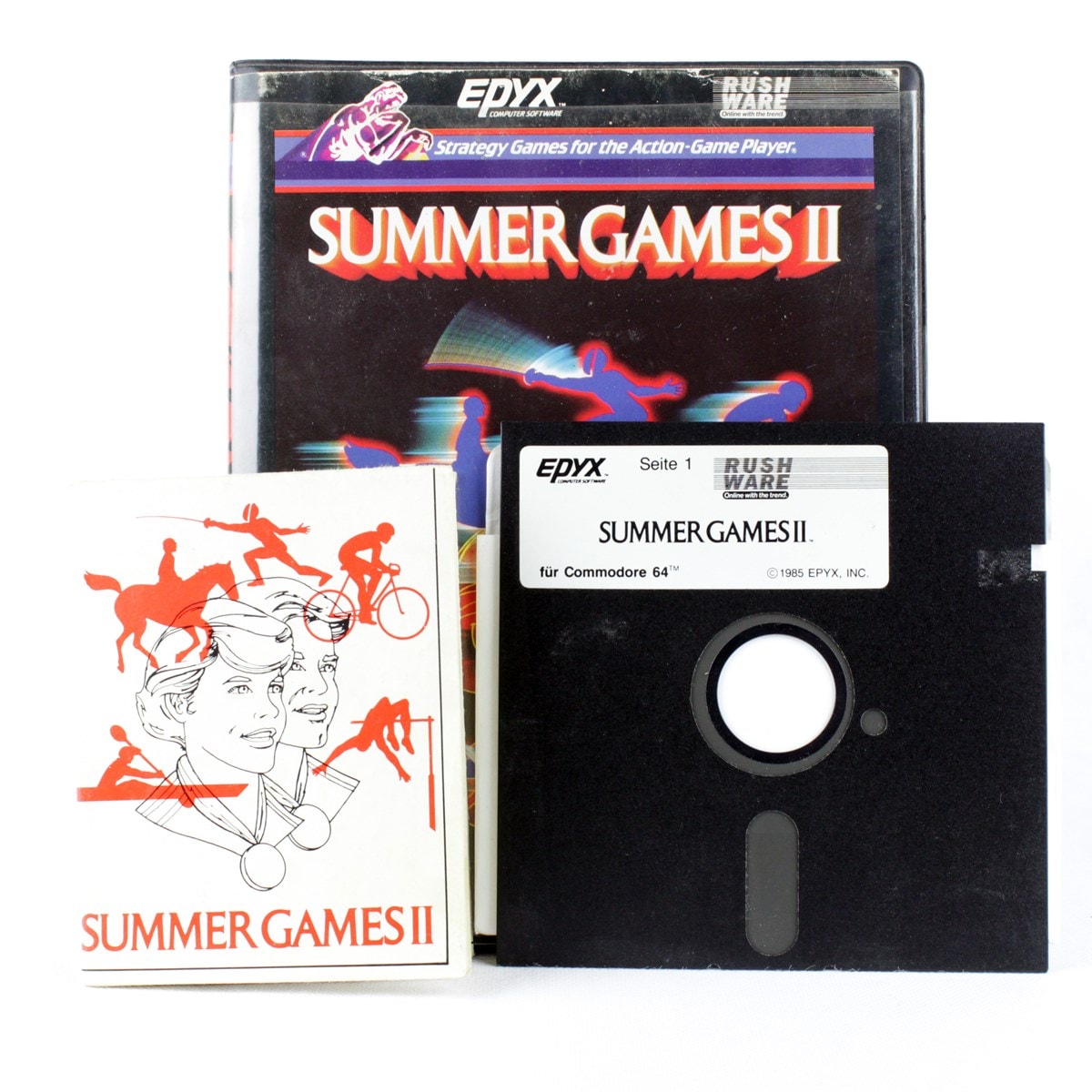 Summer Games II (C64 Disk) - WTS Retro - Køb spillet her
