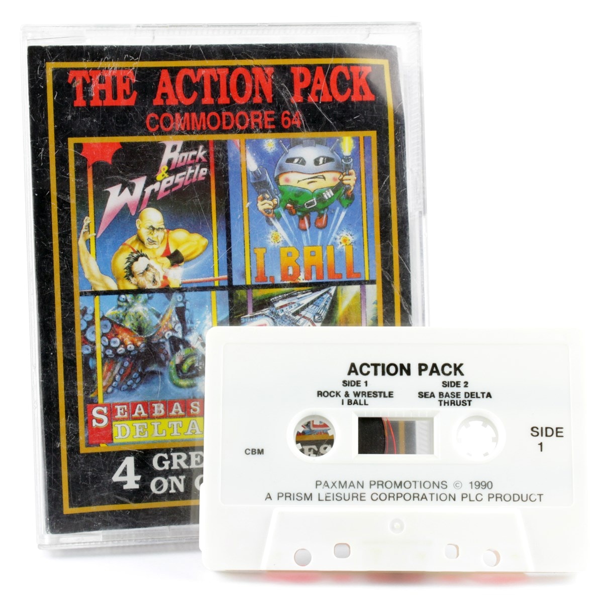 The Action Pack (C64 Cassette) - WTS Retro - Køb her