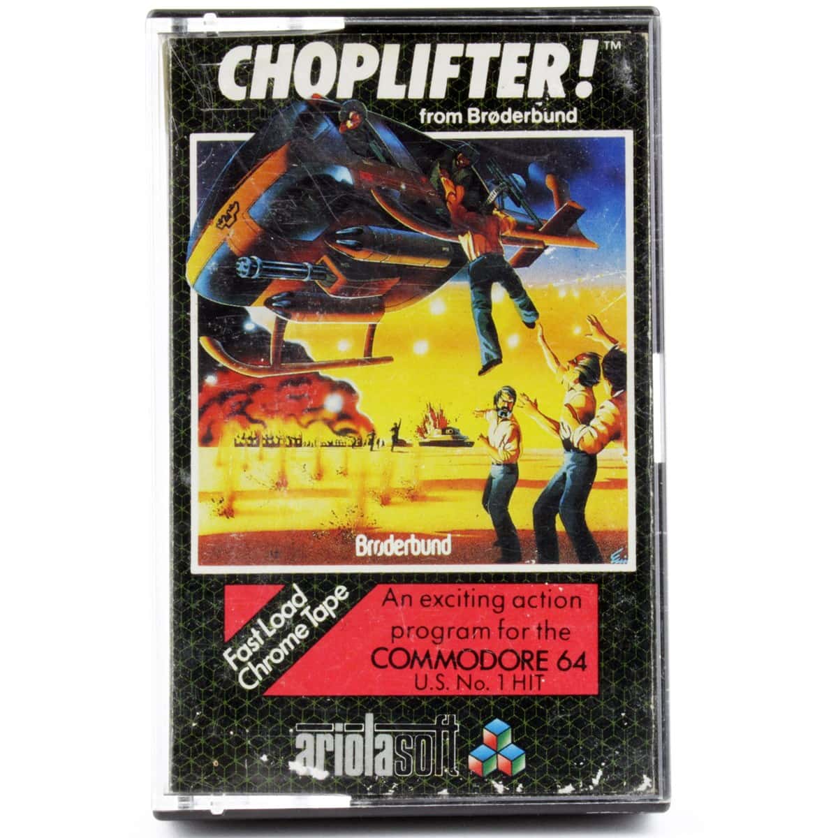 Choplifter! (C64, Cassette) - WTS Retro - Køb her