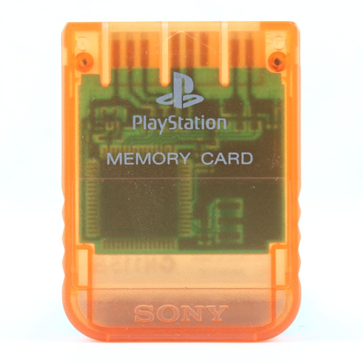 Sony 1MB Memory Card til Playstation 1 - Orange - WTS Retro - Køb her