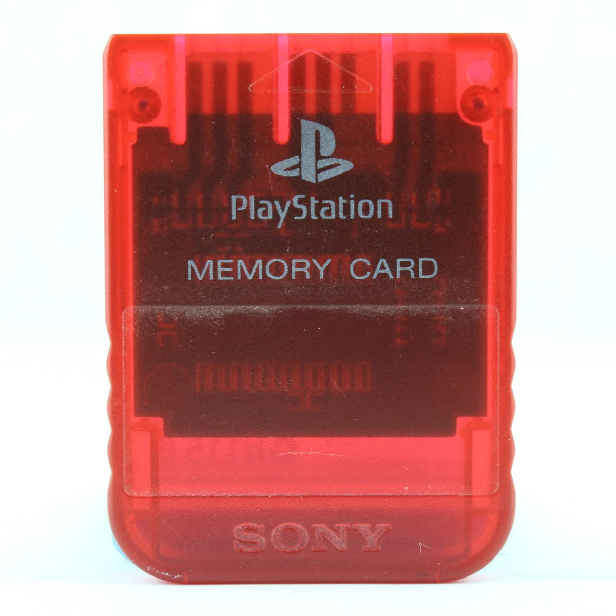 Sony 1MB Memory Card til Playstation 1 - Rød - WTS Retro - Køb her
