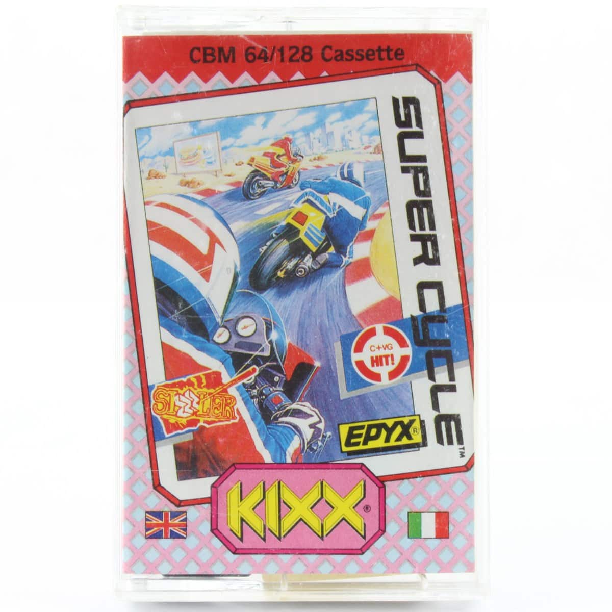 Super Cycle (C64, Cassette - Kixx) - WTS Retro - Køb her