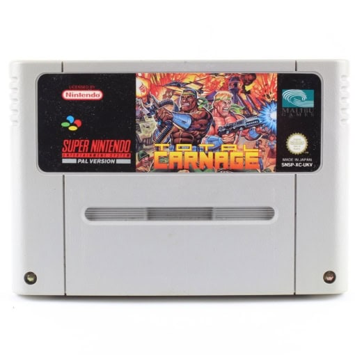 Total Carnage (SNES) - WTS Retro - Køb spillet her