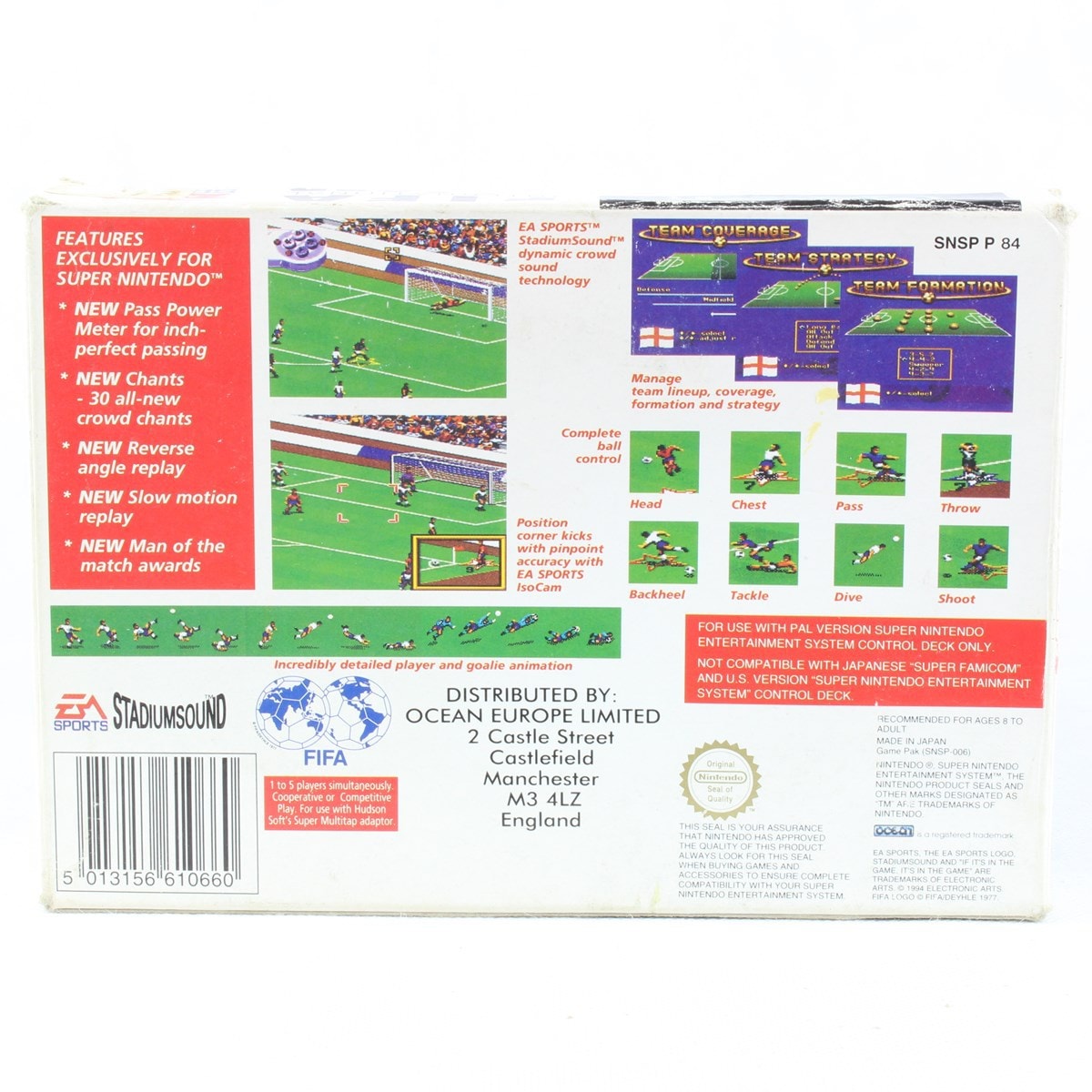 FIFA International Soccer (SNES - Boxed) - WTS Retro - Køb her