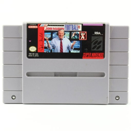John Madden Football ’93 (SNES, USA) - WTS Retro - Køb spillet her
