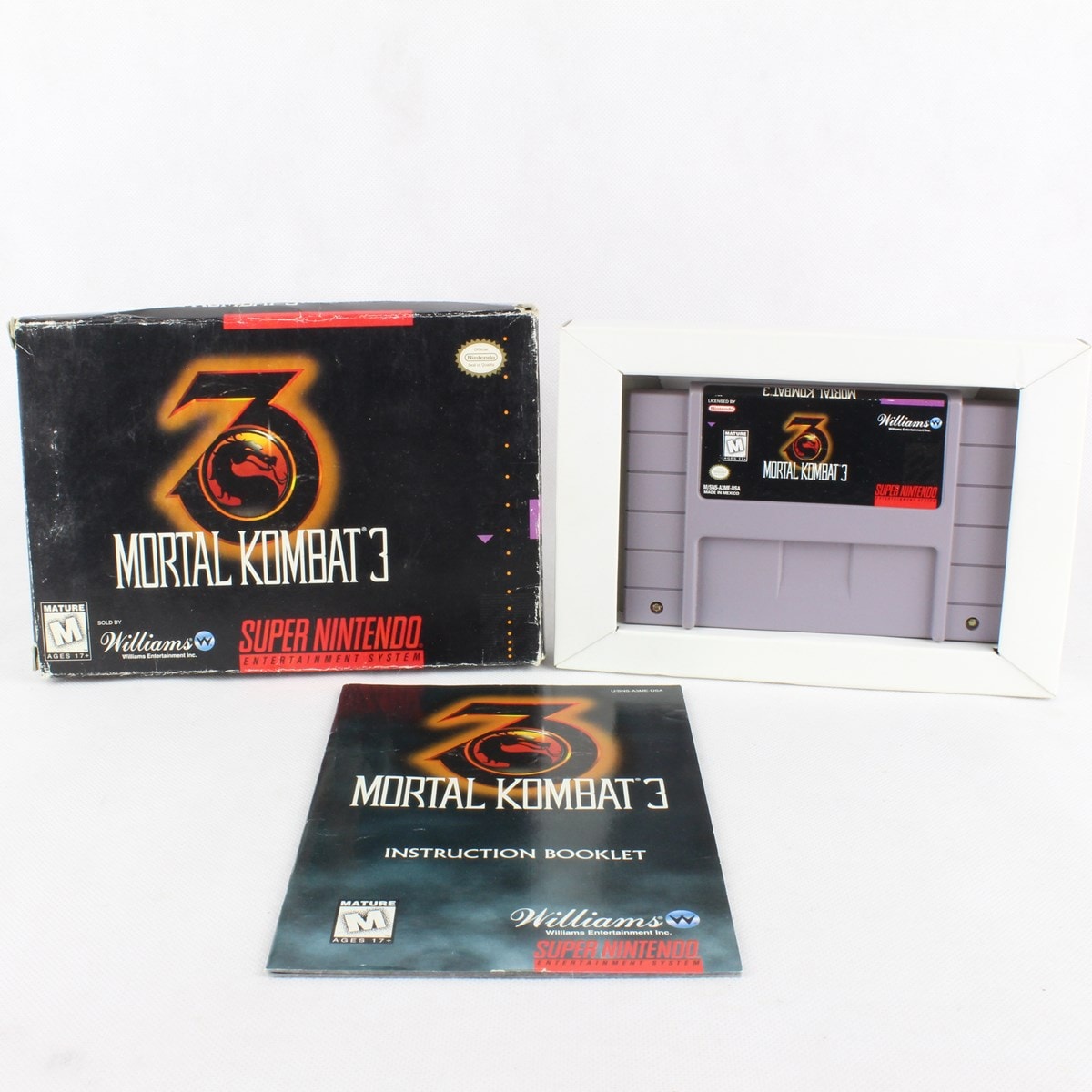 Mortal Kombat 3 (SNES - Boxed - USA) - WTS Retro - Køb spillet her