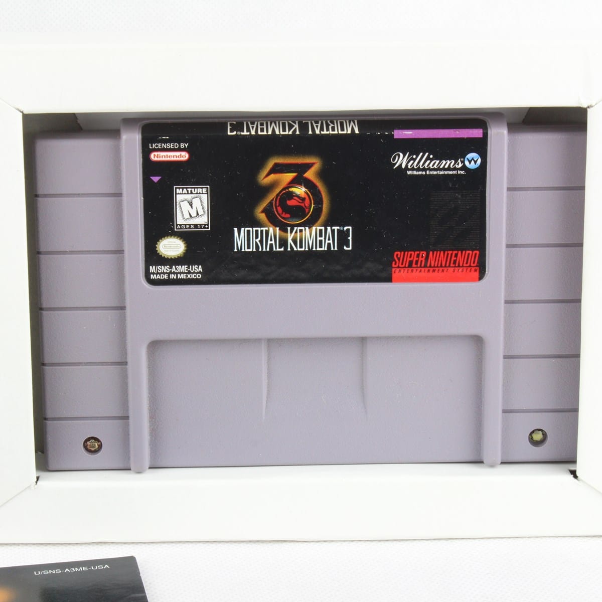 Mortal Kombat 3 (SNES - Boxed - USA) - WTS Retro - Køb spillet her