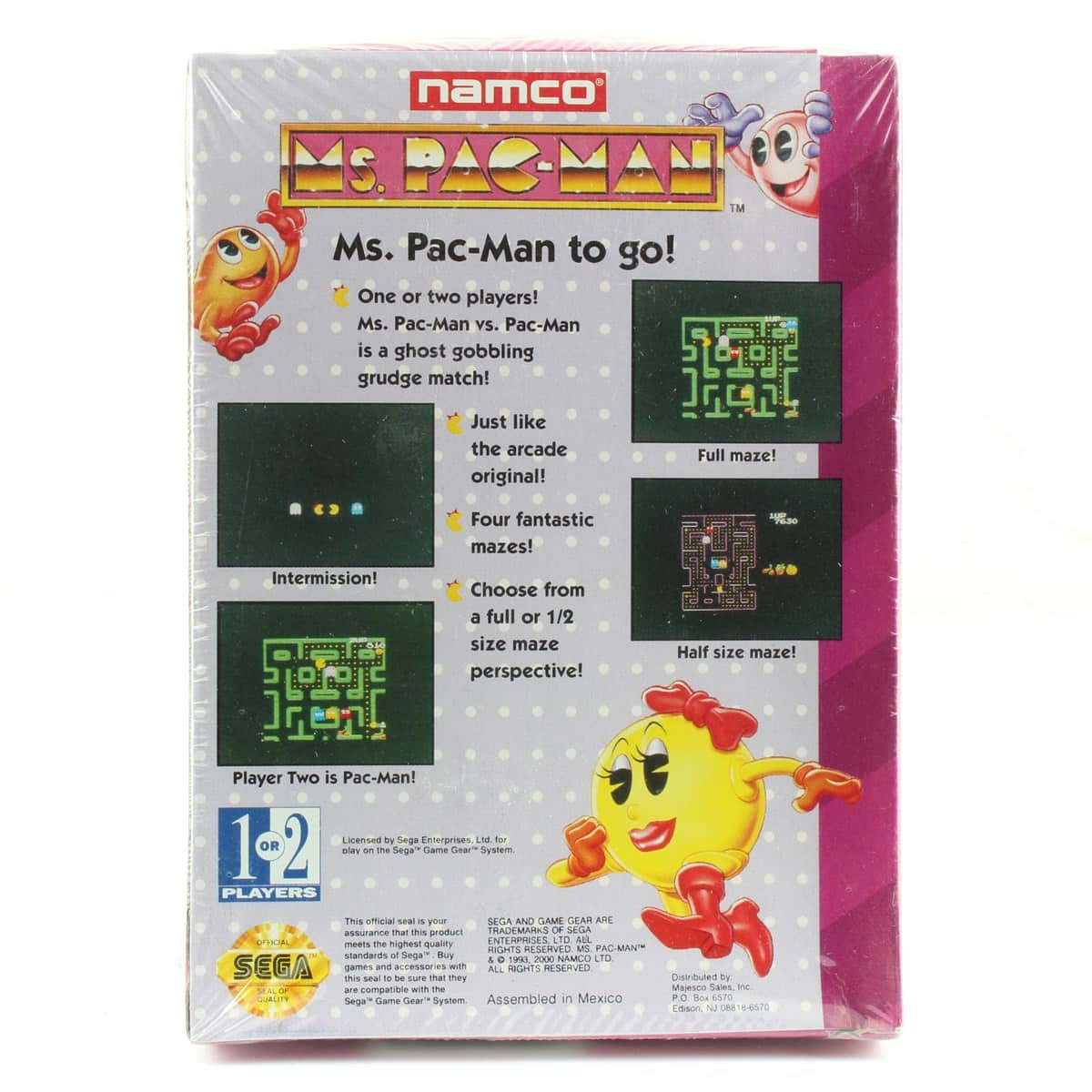 Ms. Pac-Man (SEGA Game Gear) - WTS Retro - Køb spillet her