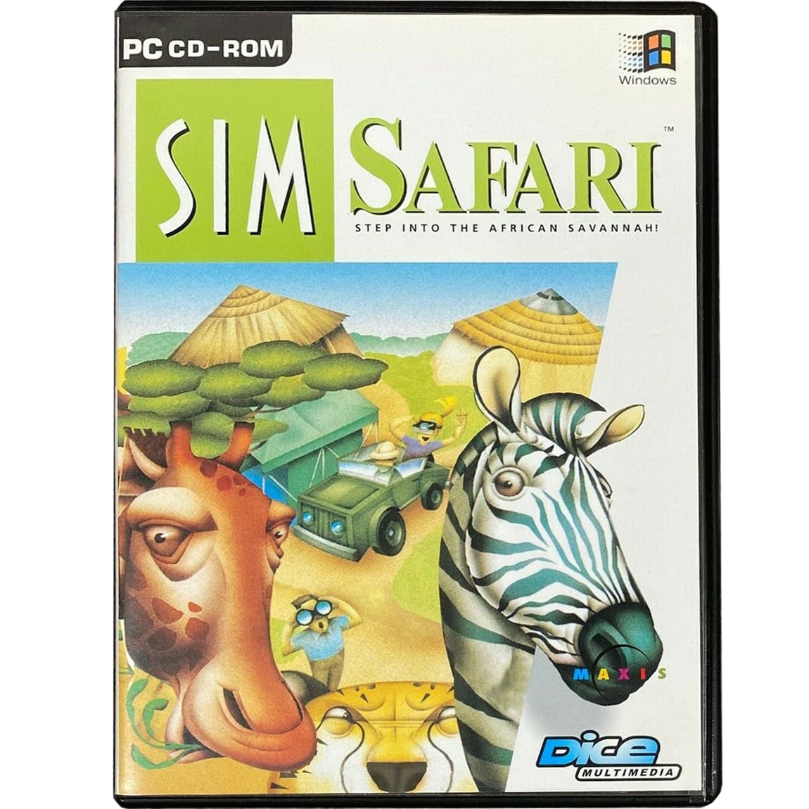 SimSafari (PC) - WTS Retro - Køb spillet her