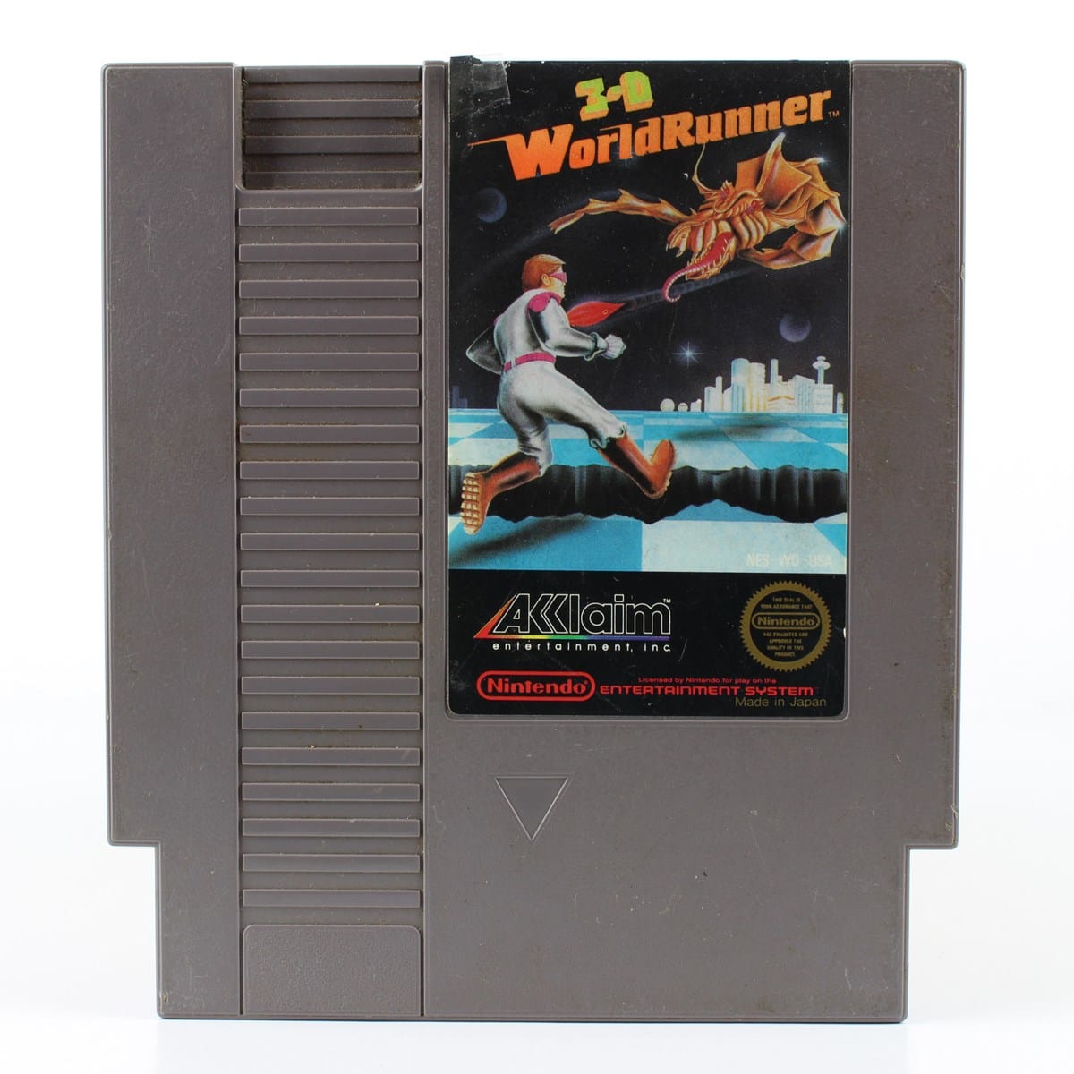 3-D WorldRunner (Nintendo NES, NTSC/USA)