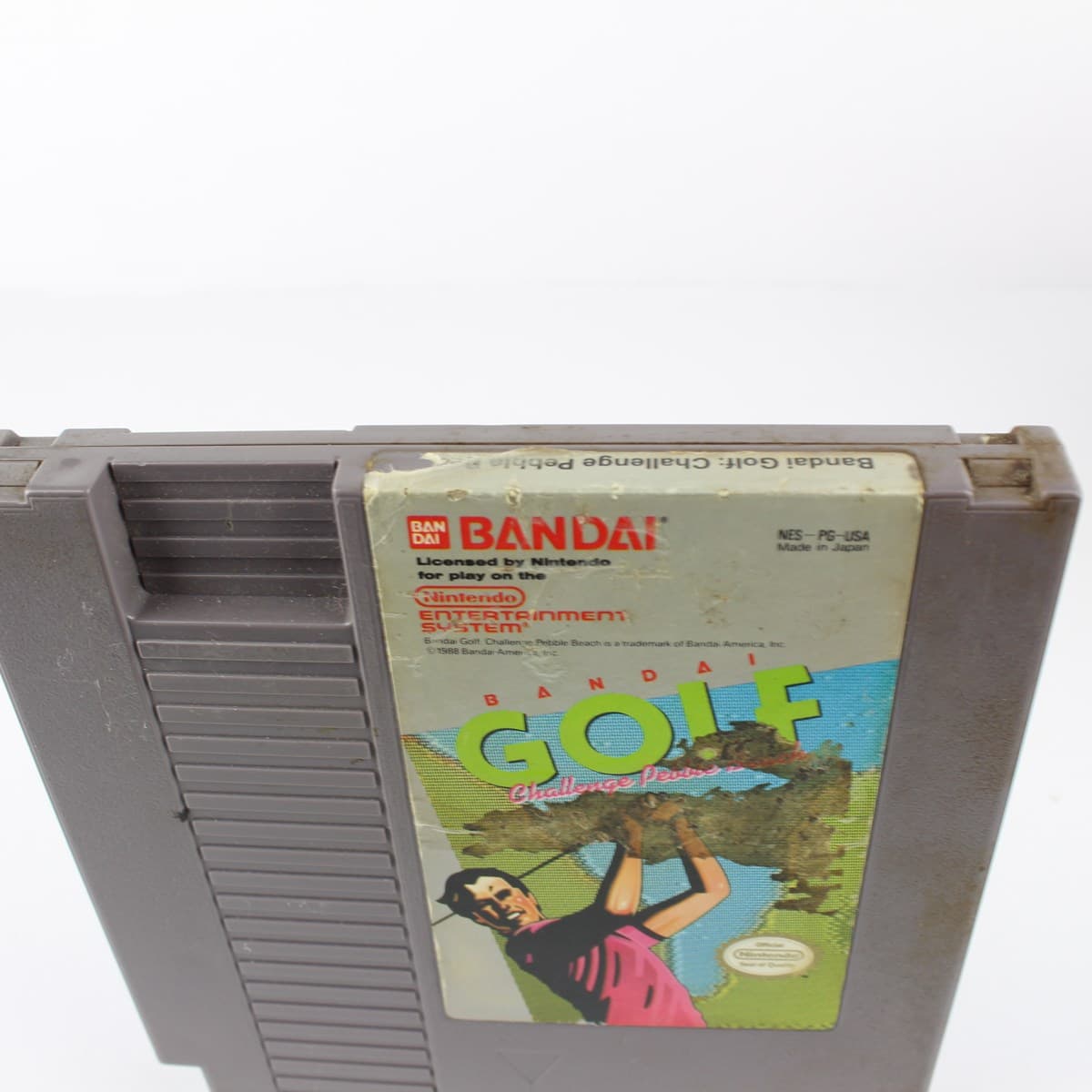 Bandai Golf: Challenge Pebble Beach (Nintendo NES, NTSC/USA)