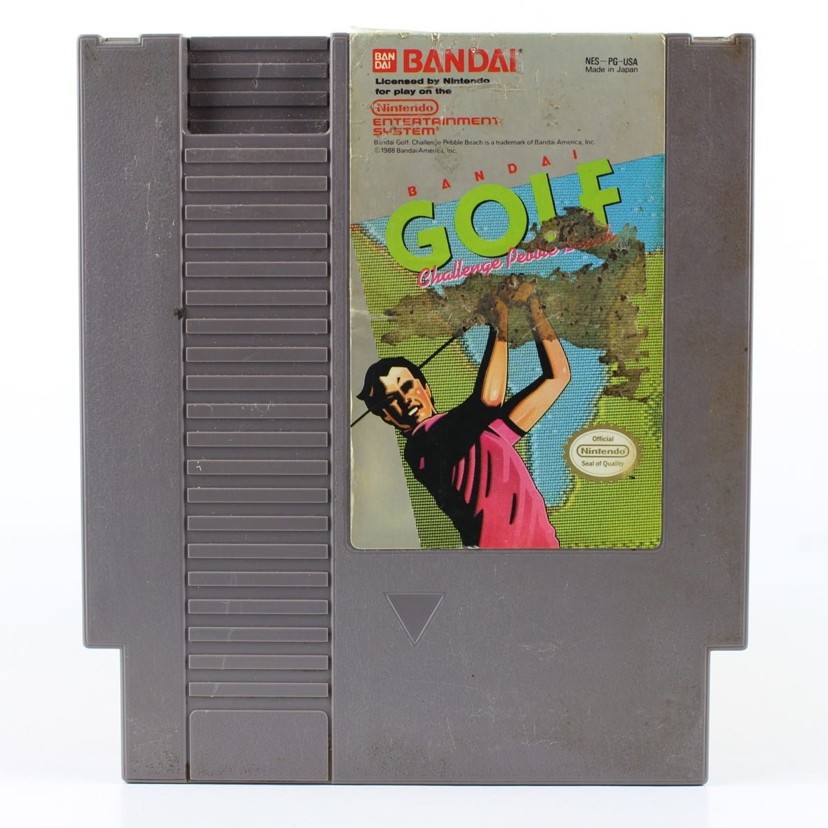 Bandai Golf: Challenge Pebble Beach (Nintendo NES, NTSC/USA)