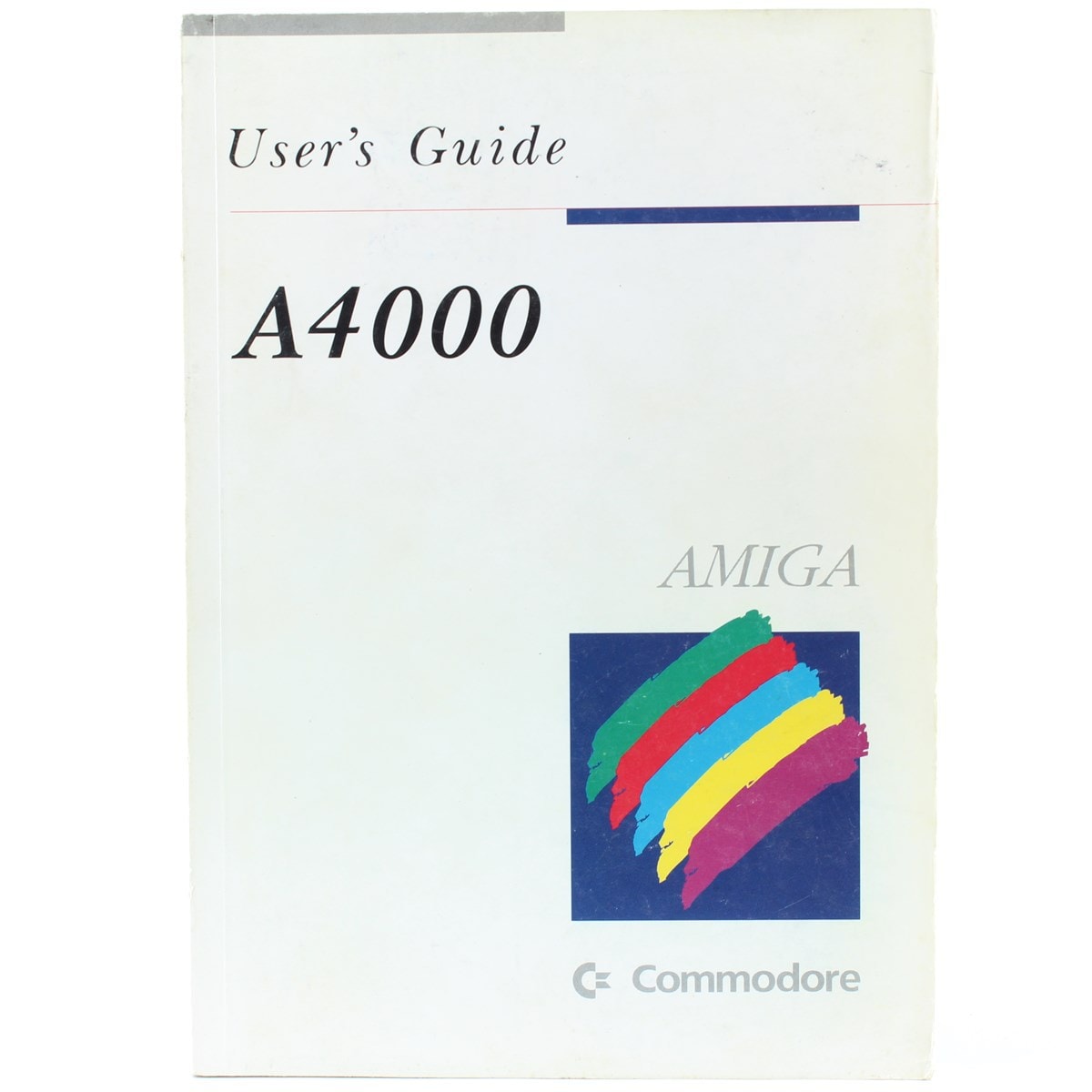 Commodore Amiga A4000 - User's Guide - WTS Retro - Køb her