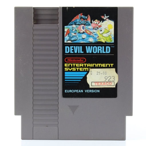 Devil World (Nintendo NES, PAL-B) - WTS Retro - Køb spillet her