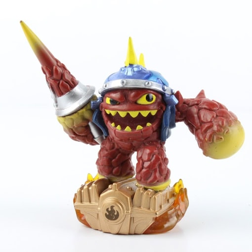 Skylanders Lava Lance Eruptor - Series 5 - SuperChargers - WTS Retro