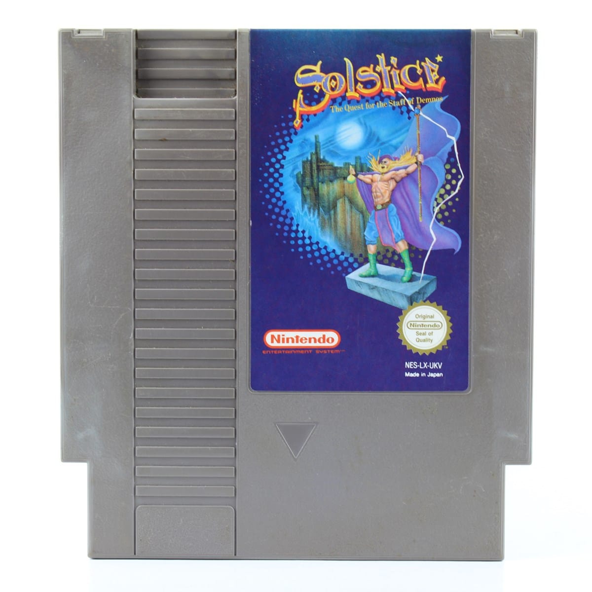 Solstice: The Quest for the Staff of Demnos (Nintendo NES, PAL-A, UKV)
