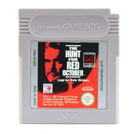 The Hunt for Red October (Game Boy) - WTS Retro - Køb her