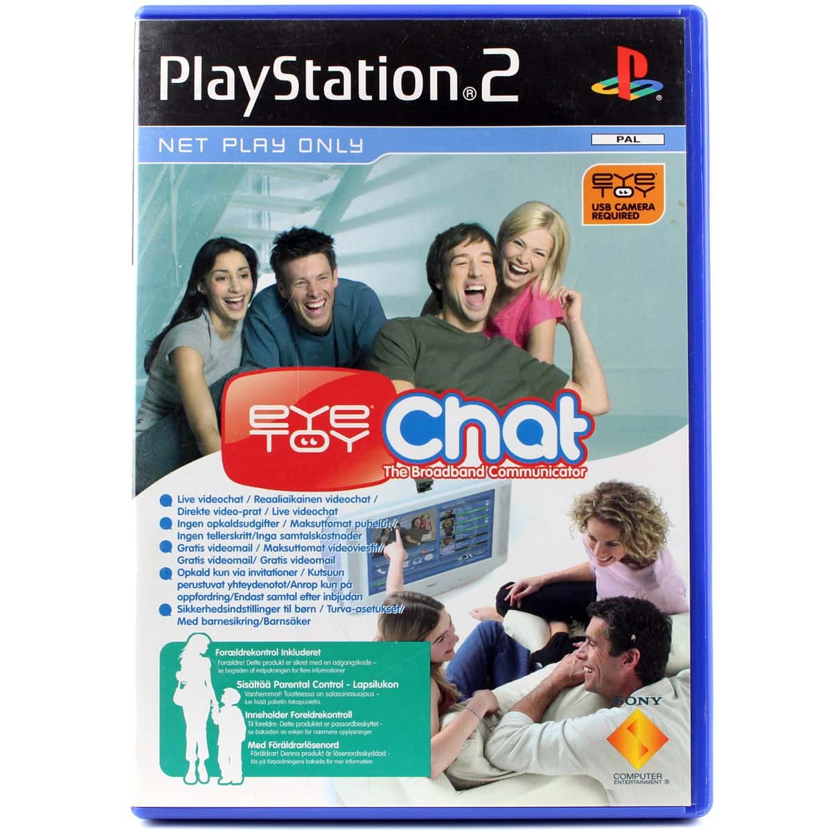 EyeToy: Chat (PS2) - WTS Retro - Køb spillet her