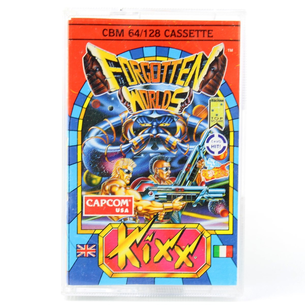 Forgotten Worlds (C64, Cassette - Kixx) - WTS Retro - Køb her