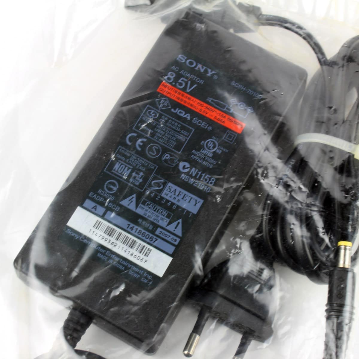 Sony PS2 Slim PSU - AC Adaptor - SCPH-70100 - WTS Retro - Køb her