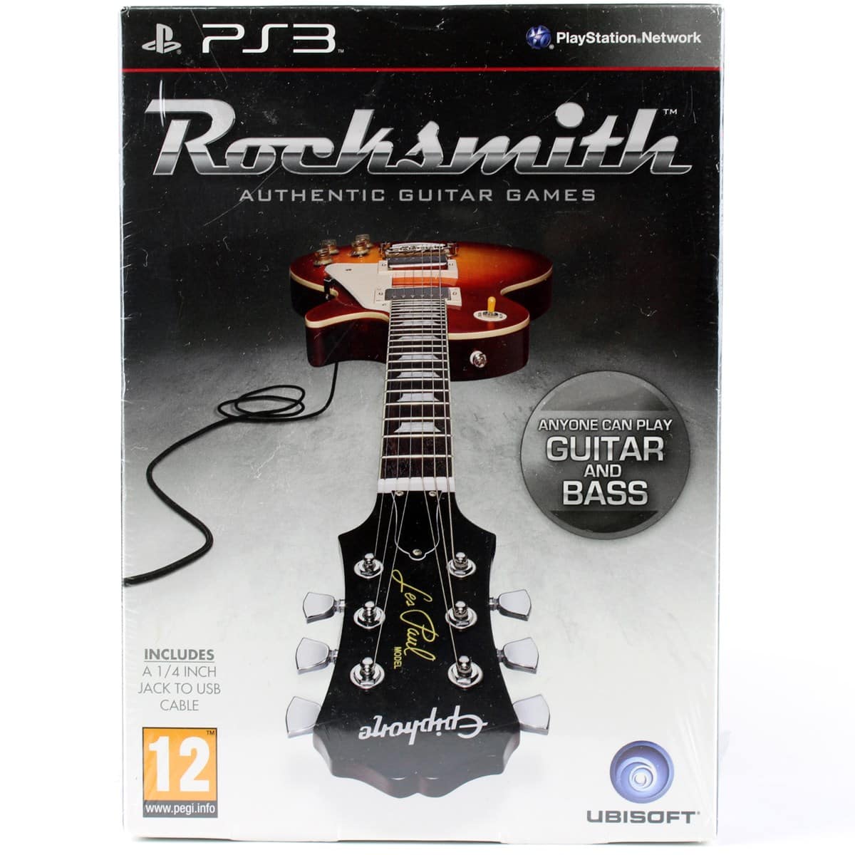 Rocksmith inkl. Jack til USB kabel (PS3) - WTS Retro - Køb her