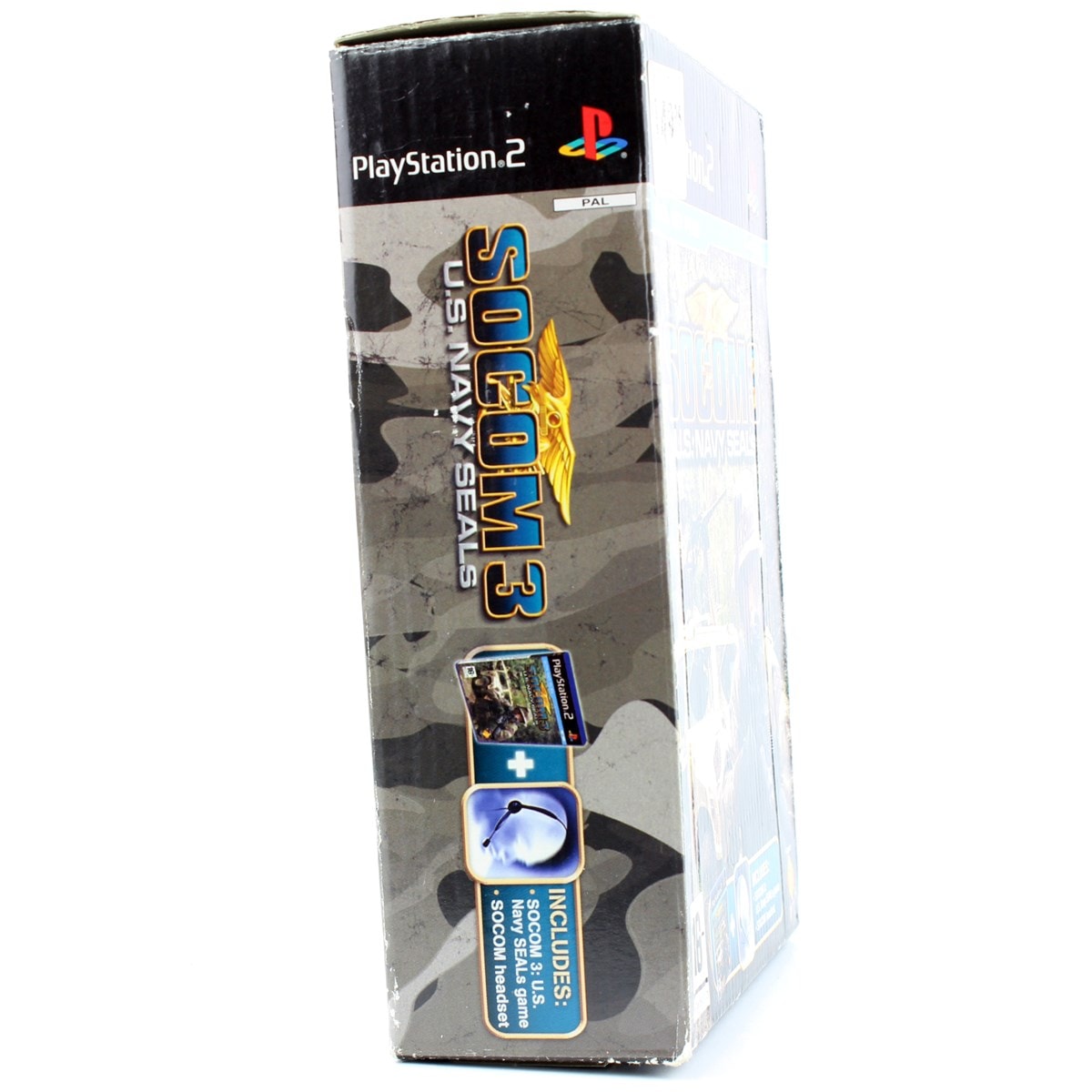 SOCOM 3: U.S. Navy SEALs (PS2) – inkl. boks og headset - WTS Retro