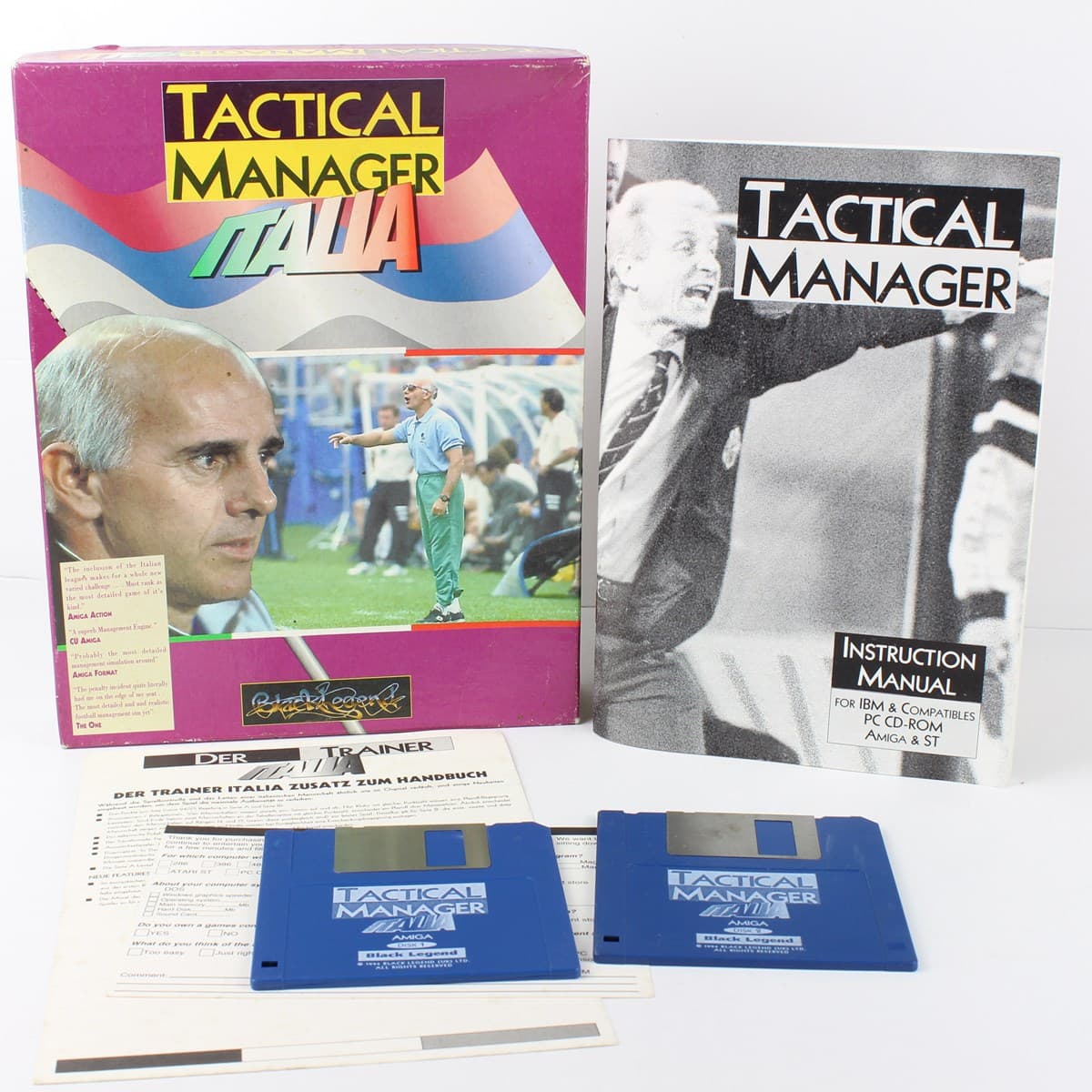 Tactical Manager Italia (Amiga) - WTS Retro - Køb spillet her