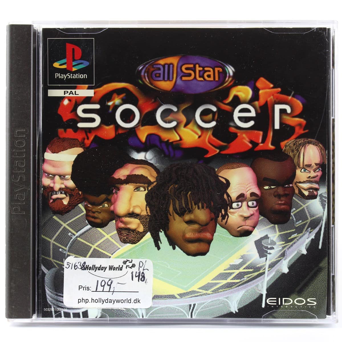 All Star Soccer (PS1) - WTS Retro - Køb spillet her