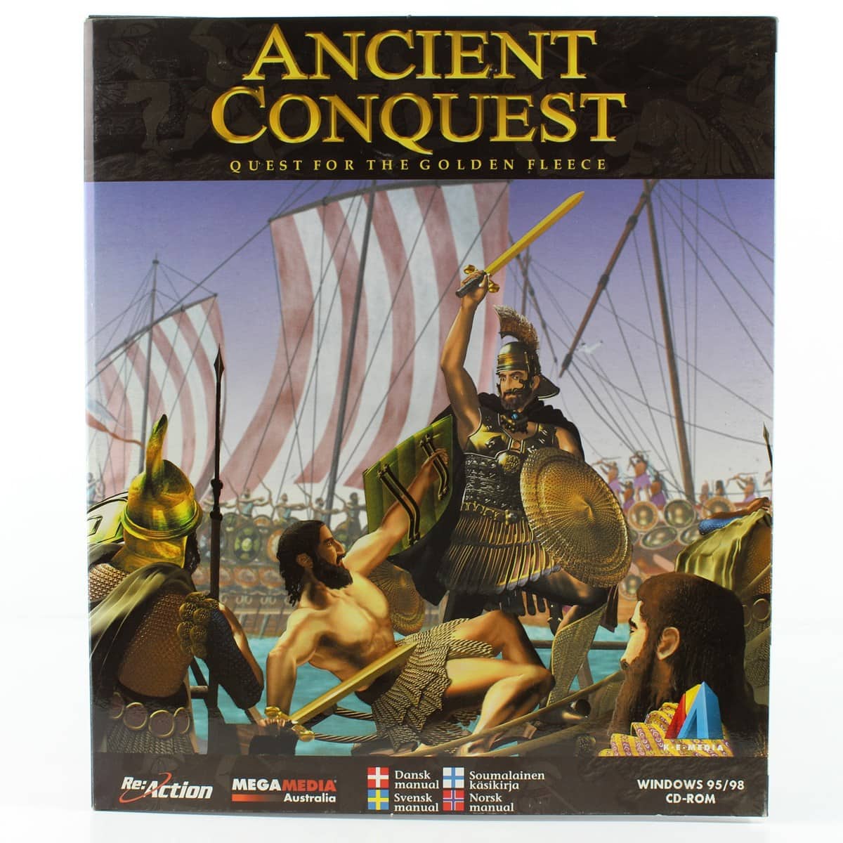 Ancient Conquest: Quest for the Golden Fleece (PC Big Box) - WTS Retro