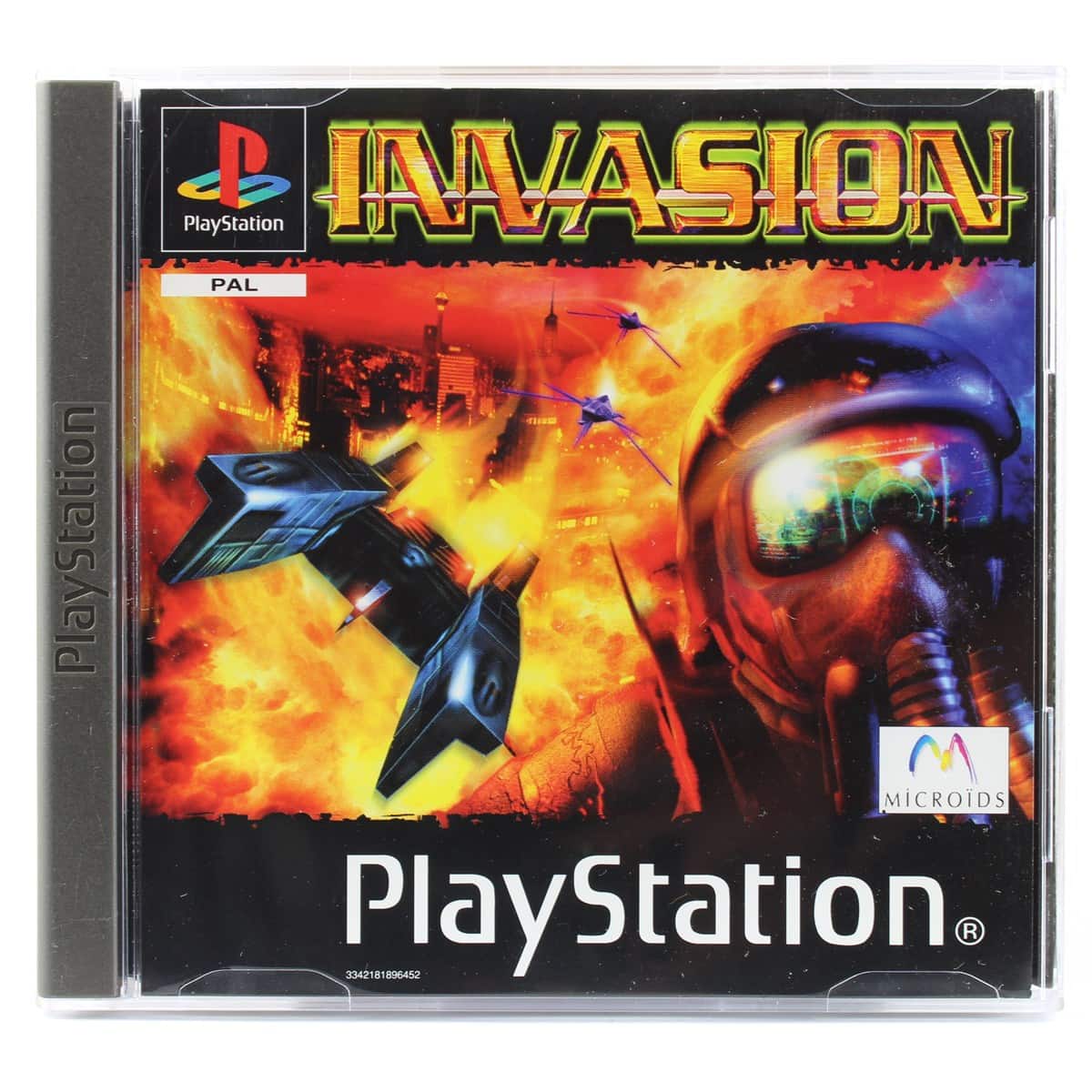 Invasion (PS1) - WTS Retro - Køb spillet her
