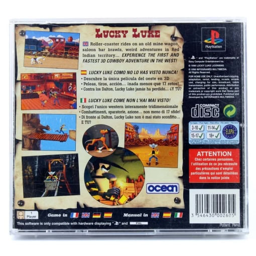 Lucky Luke (PS1) - WTS Retro - Køb her