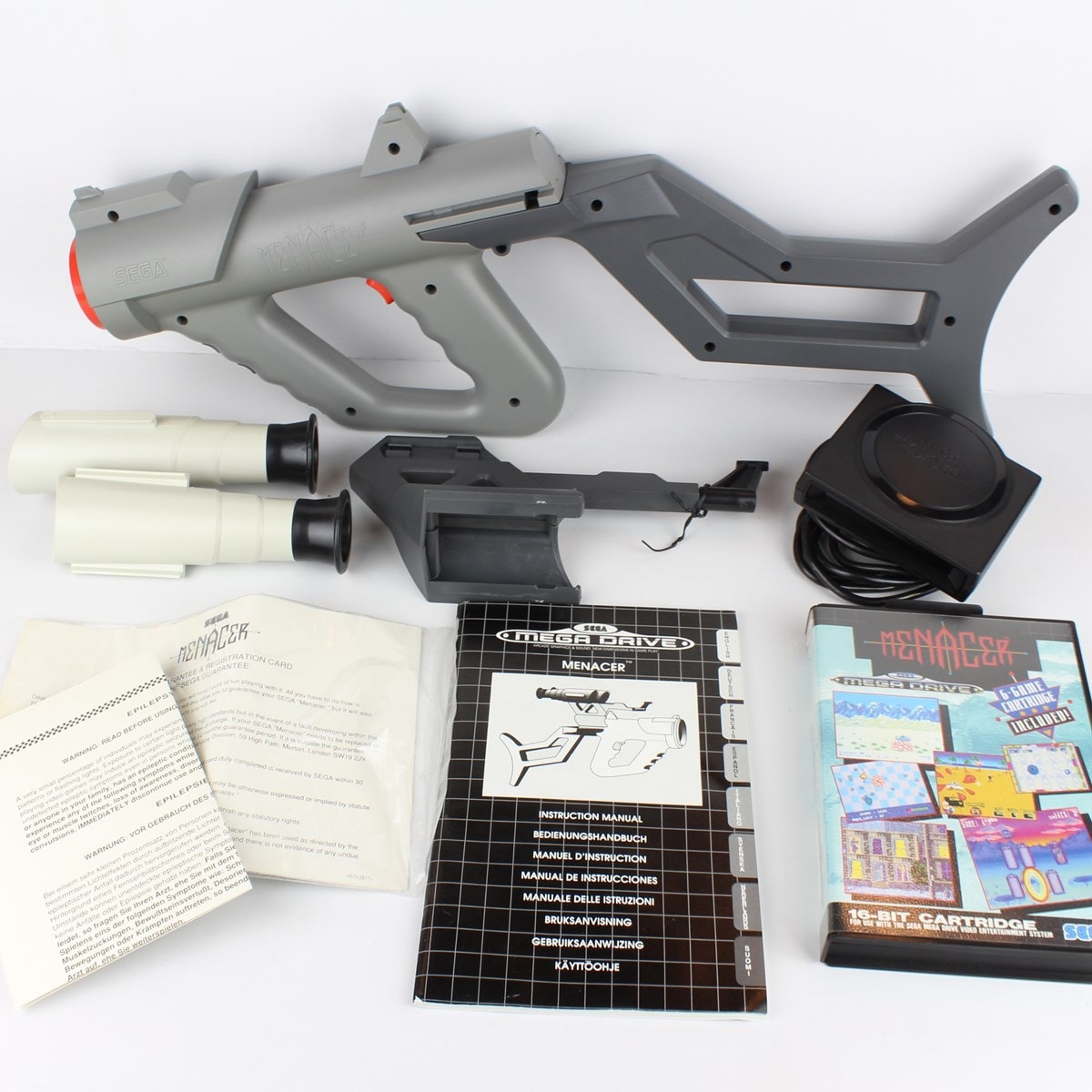 The SEGA Menacer Lightgun (Boxed) - WTS Retro - Køb her