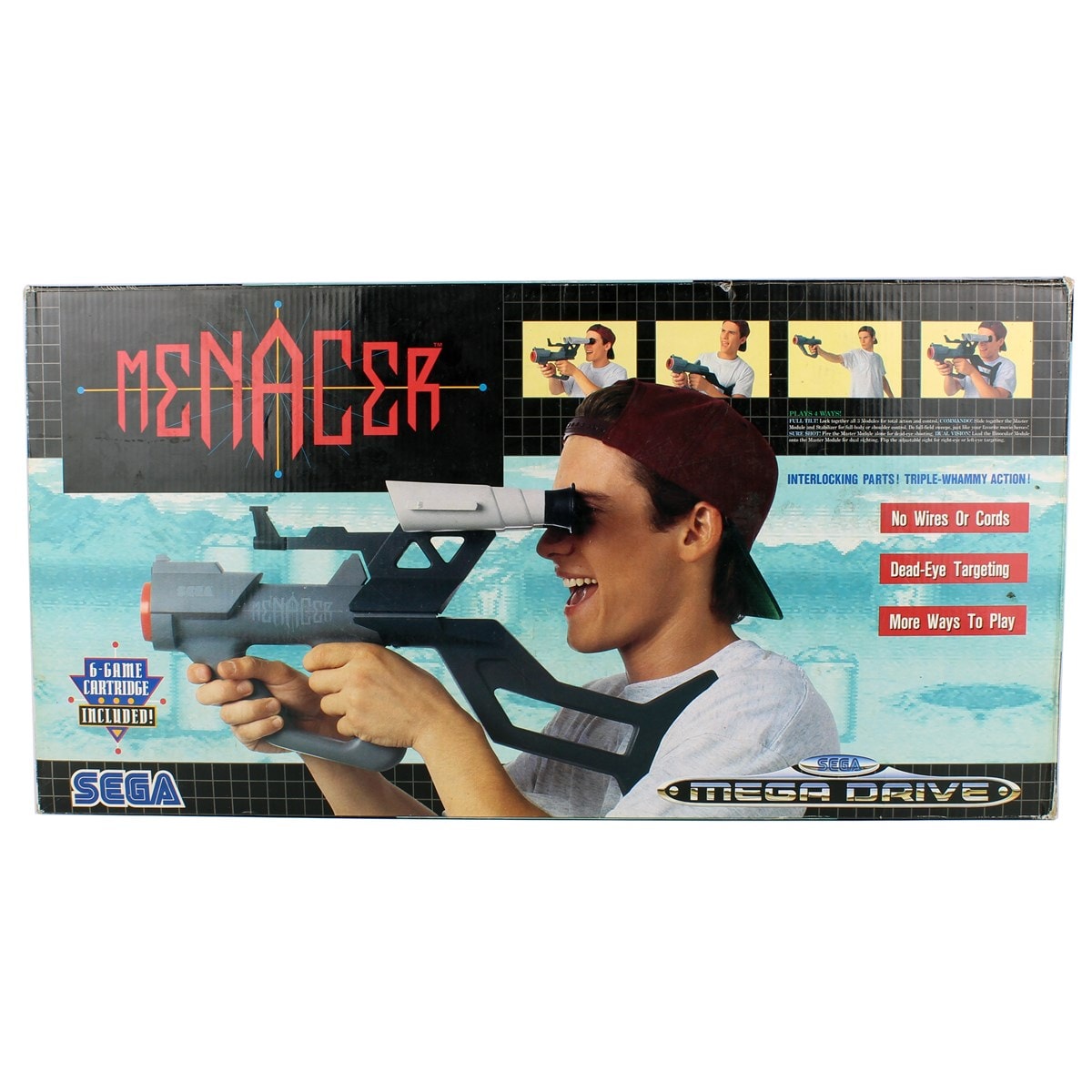 The SEGA Menacer Lightgun (Boxed) - WTS Retro - Køb her