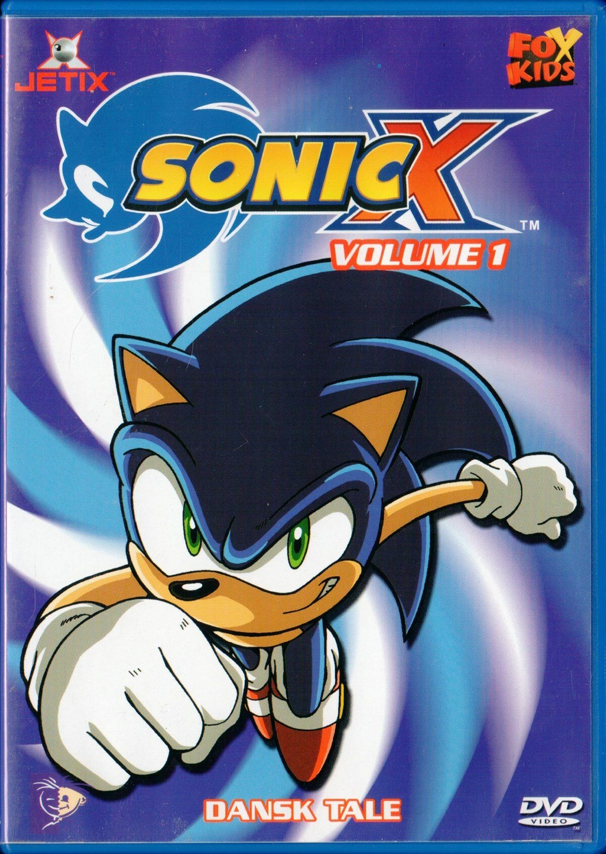 SonicX vol. 1 (DVD - Dansk tale) - WTS Retro - Køb her