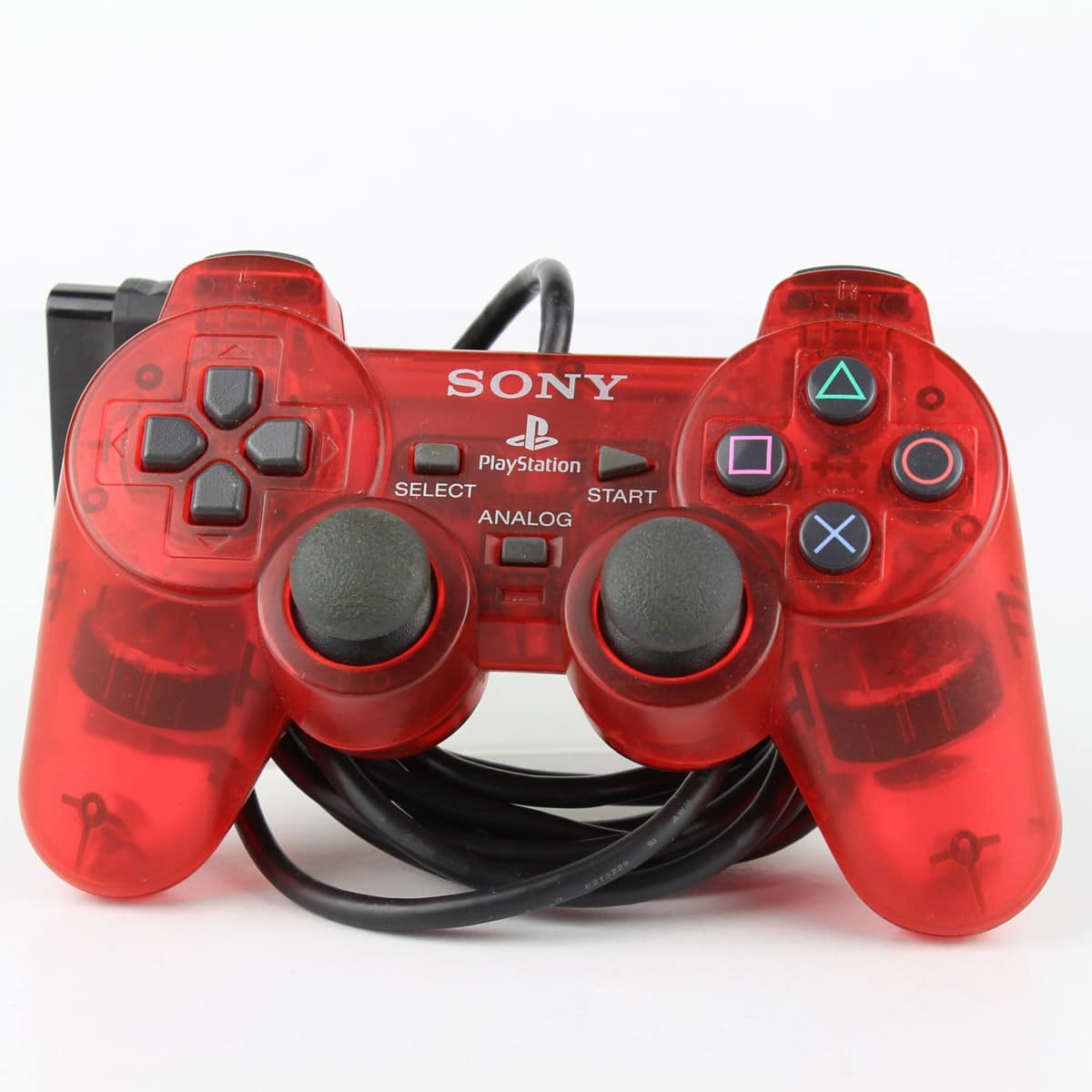 Sony PlayStation 2 DualShock 2 Controller Crimson Red - WTS Retro