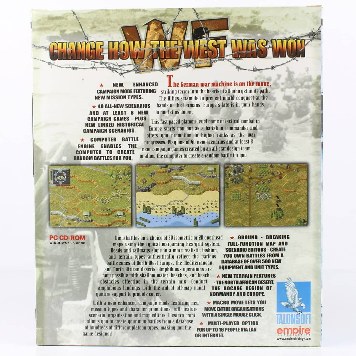 TalonSoft's Western Front (PC Big Box) - WTS Retro - Køb her